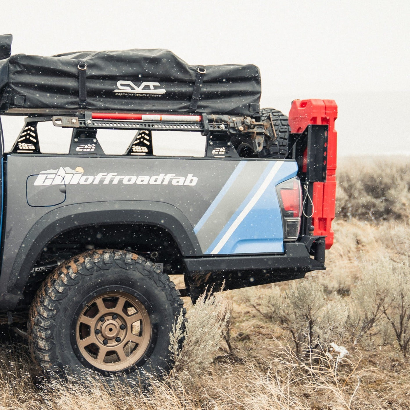 CBI T3 High Clearance Classic Rear Bumper for Tacoma (2016-2023) | Aspire Auto Accessories