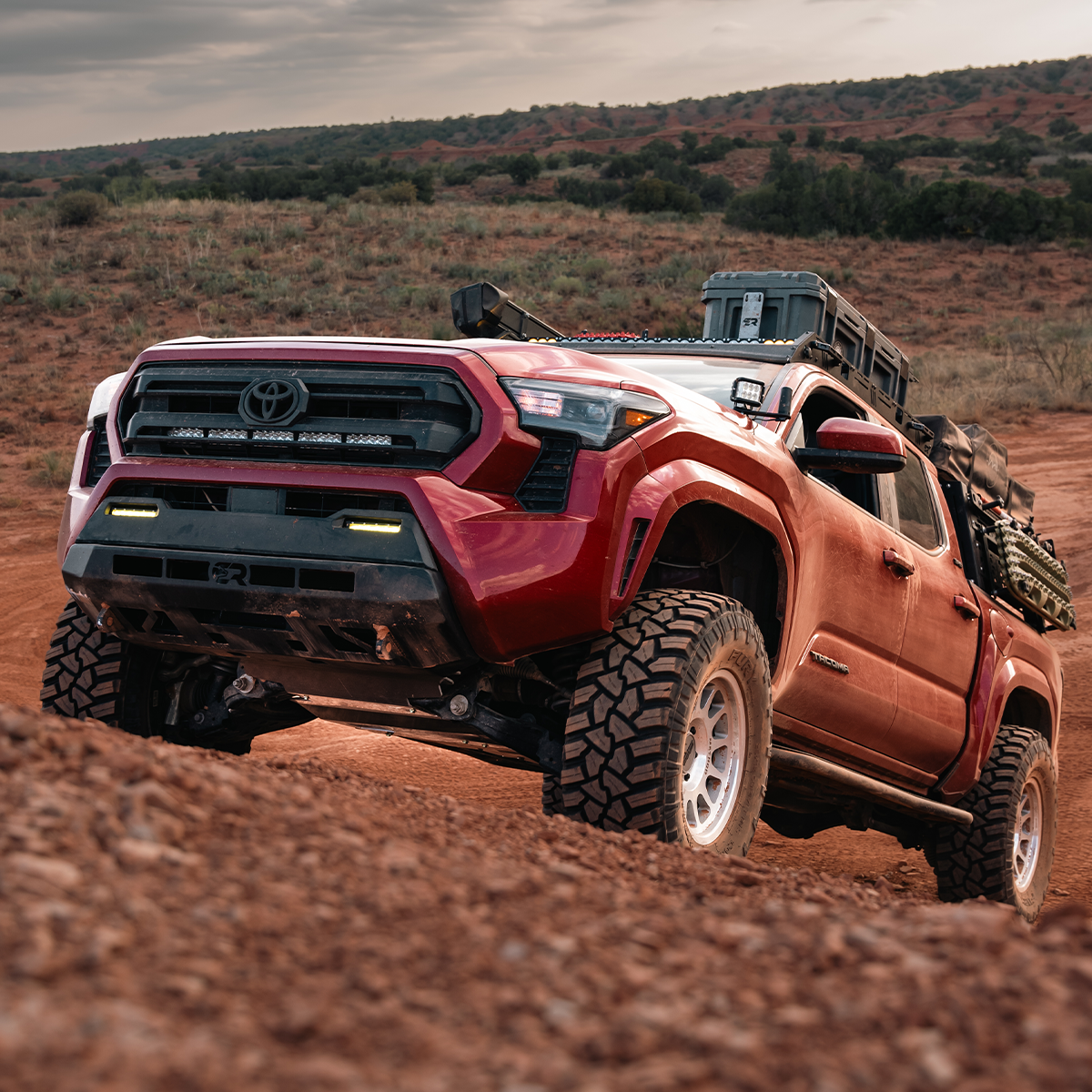 Cali Raised Step Edition Rock Sliders for Tacoma (2024-2026)