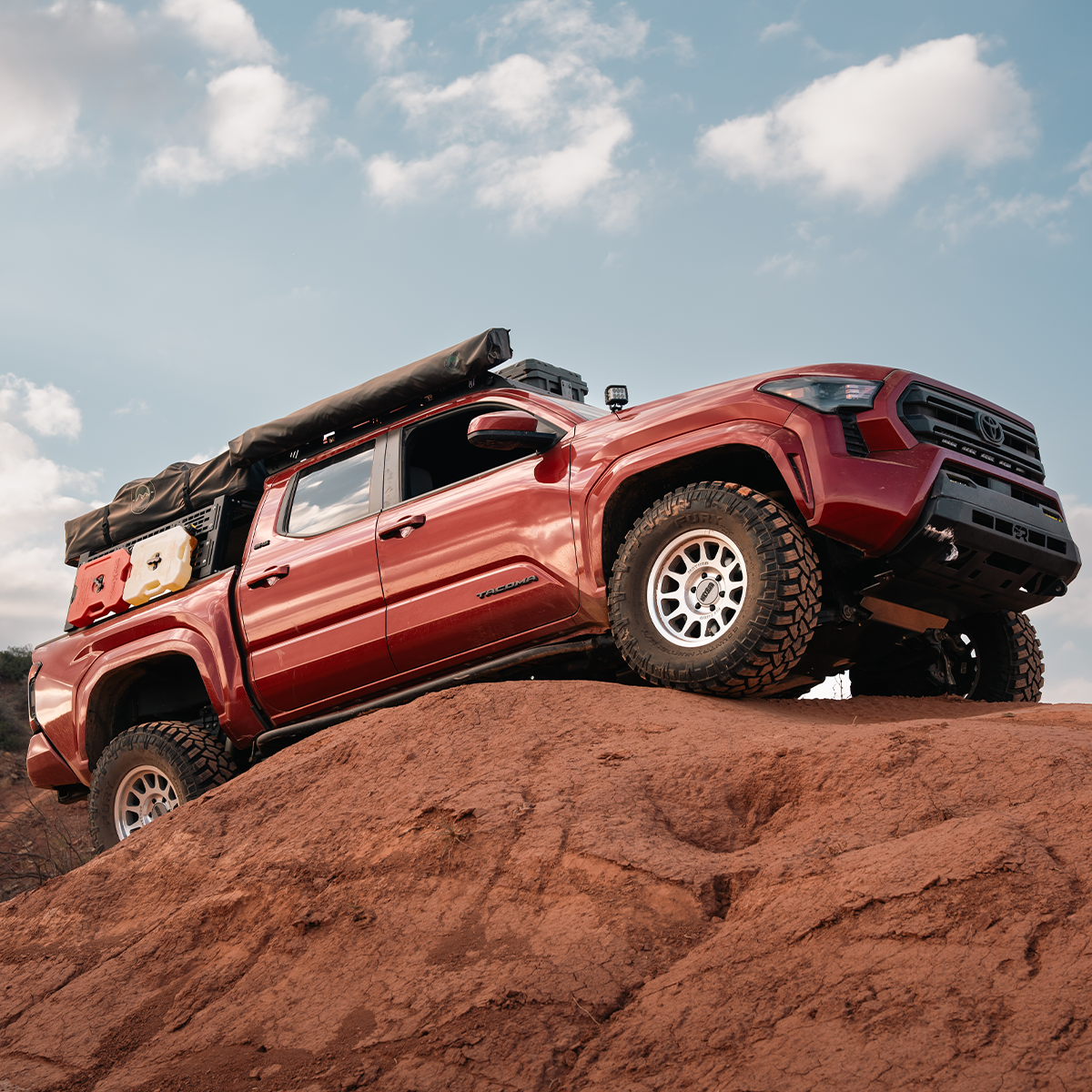 Cali Raised Step Edition Rock Sliders for Tacoma (2024-2026)