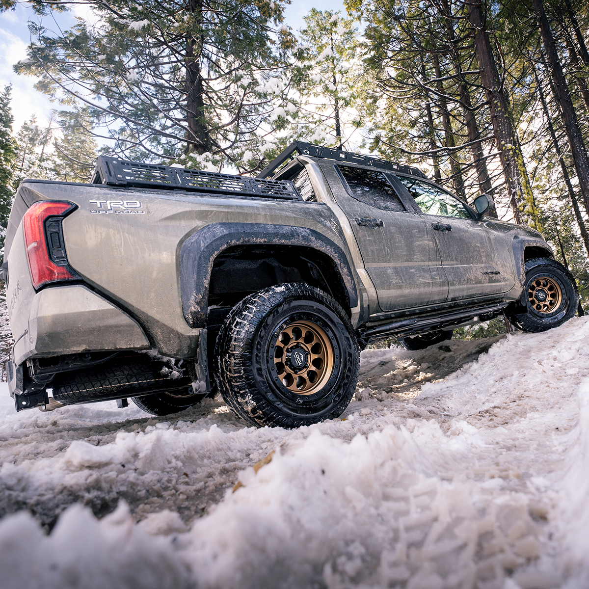 Cali Raised Step Edition Rock Sliders for Tacoma (2024-2026)