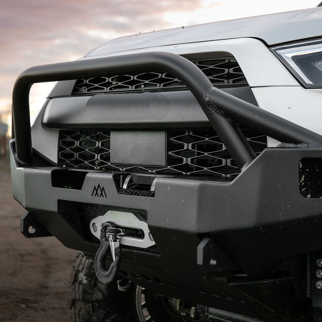Backwoods Adventure Mods Hi-Lite Overland Front Bumper with PreRunner