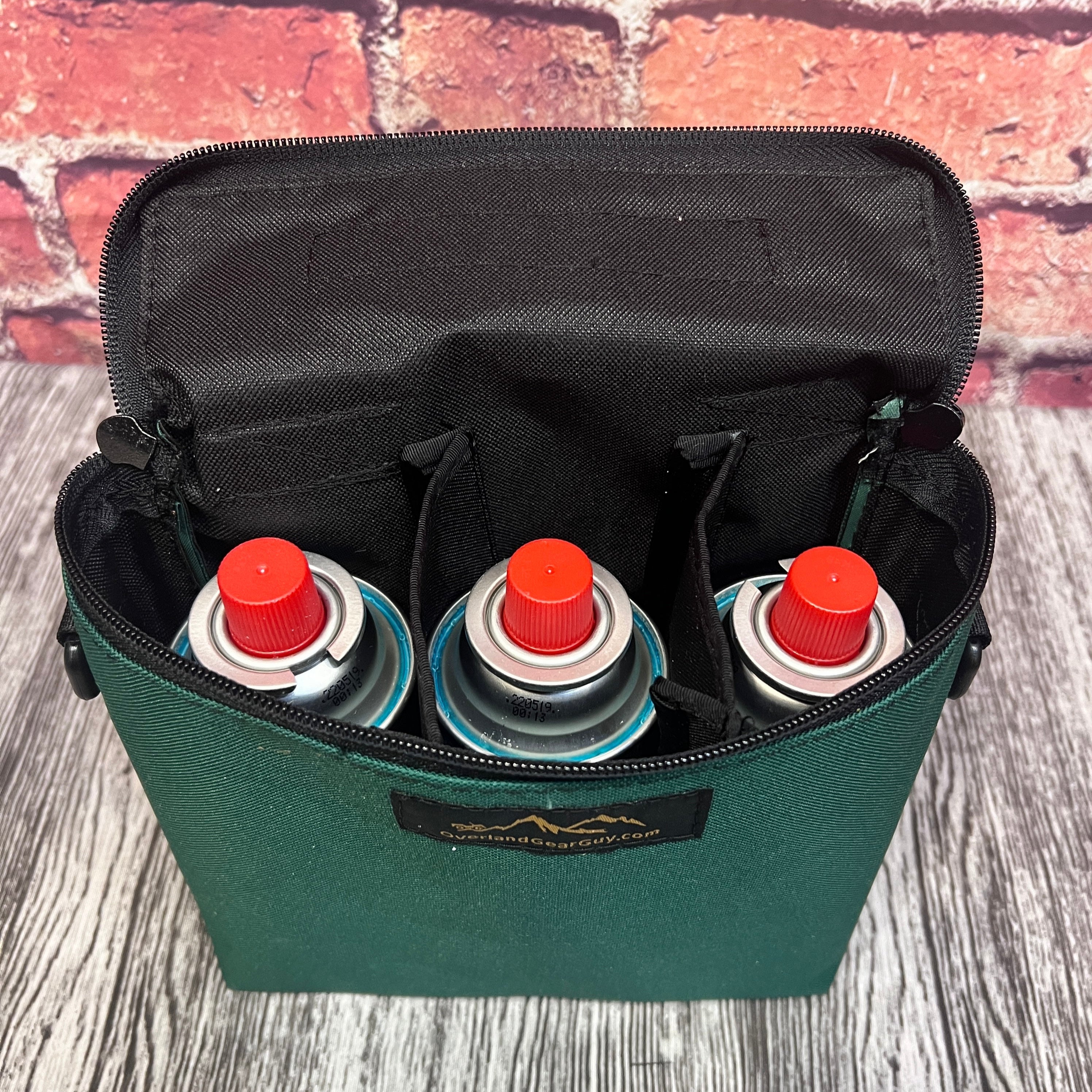 Overland Gear Guy Triple Butane Can Pouch | Aspire Auto Accessories
