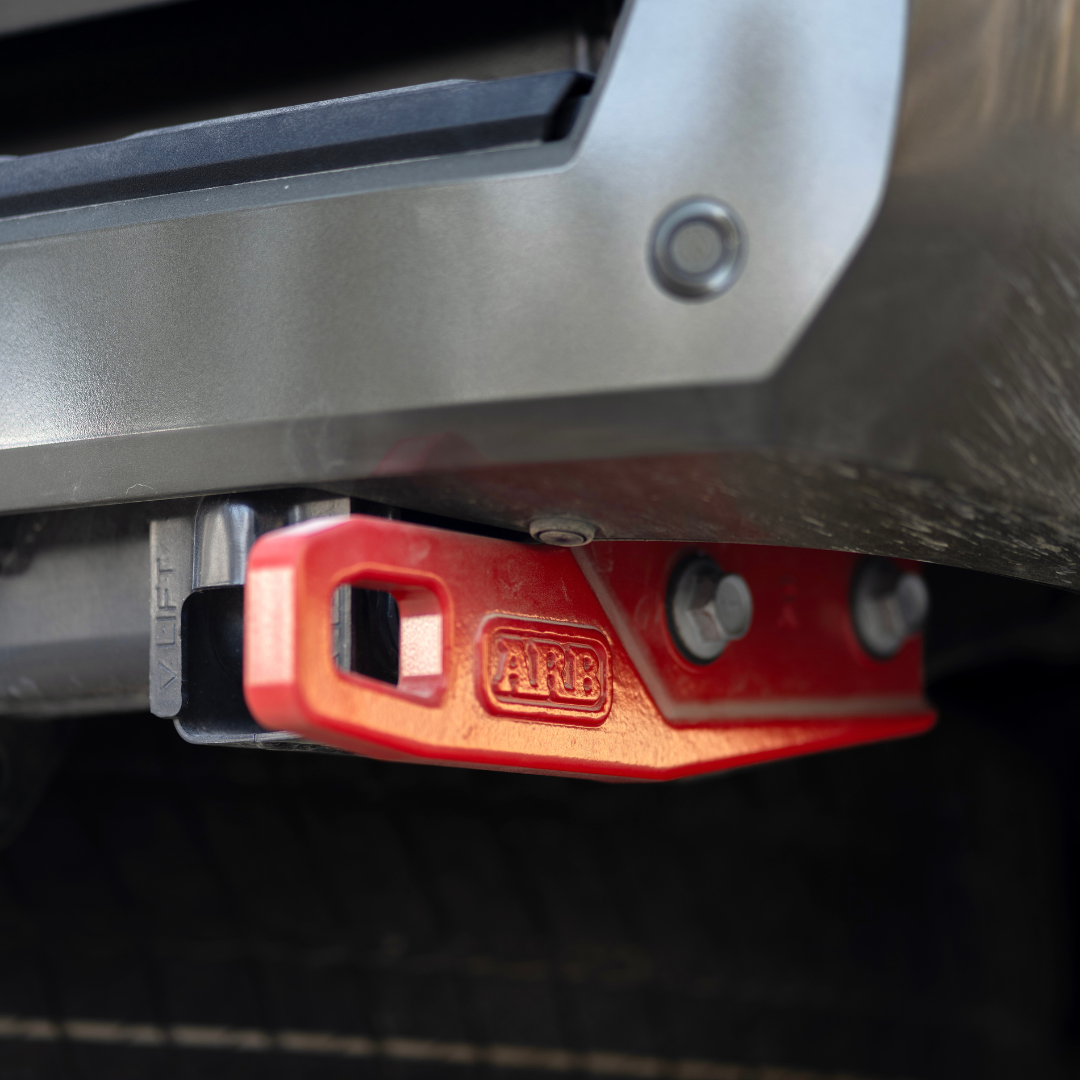 ARB Rear Red Recovery Tow Hooks for Tacoma (2024–2026)