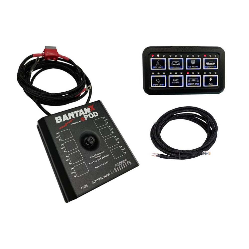 sPOD BantamX HD Wireless Switch Panel | Aspire Auto Accessories
