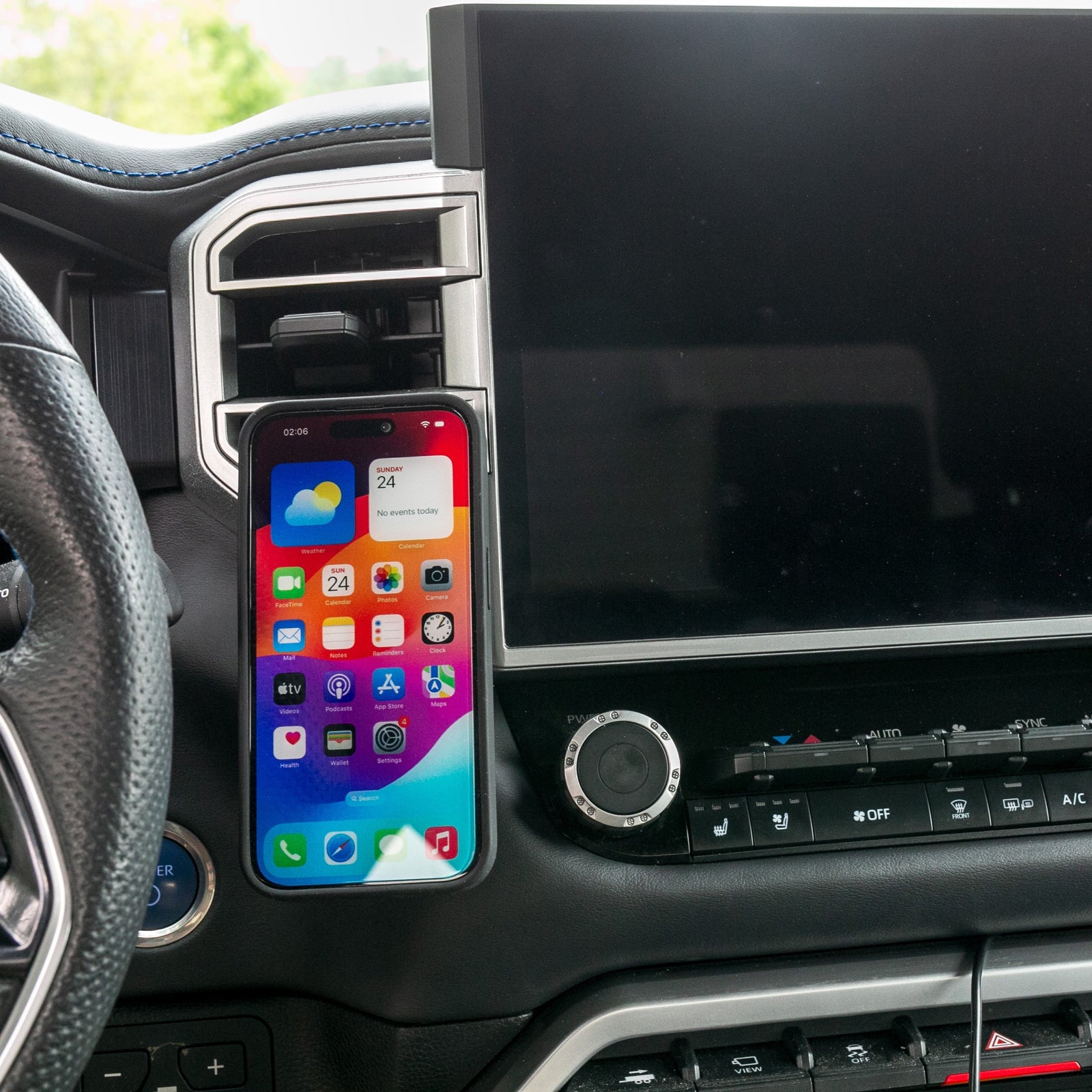 Course Motorsports Direct Fit Phone Mount for Tundra (2022+)/Sequoia