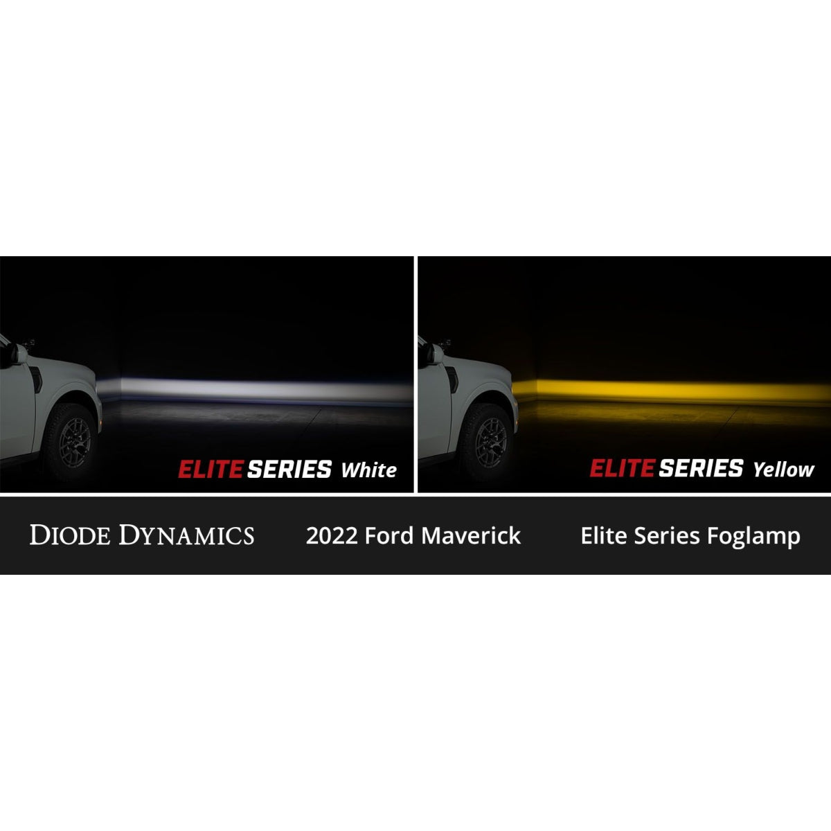 Diode Dynamics Elite Series Add-On LED Fog Light Kit for Ford Maverick