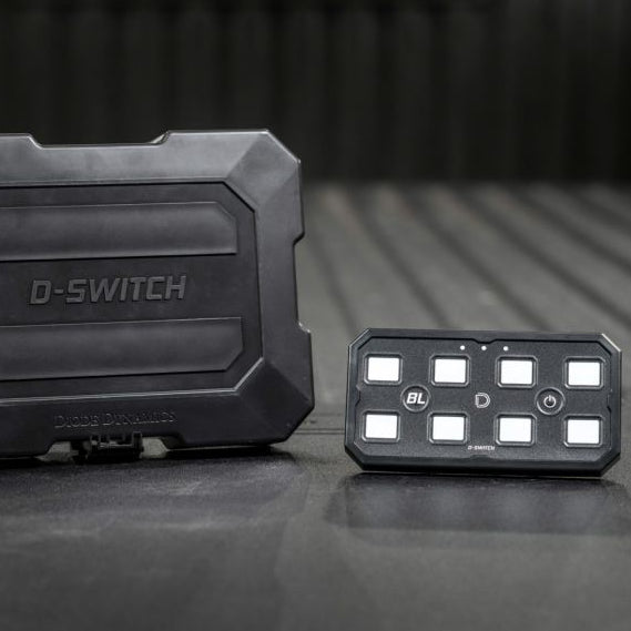 Diode Dynamics D-Switch 8-Channel Switch Panel | Aspire Auto Accessories