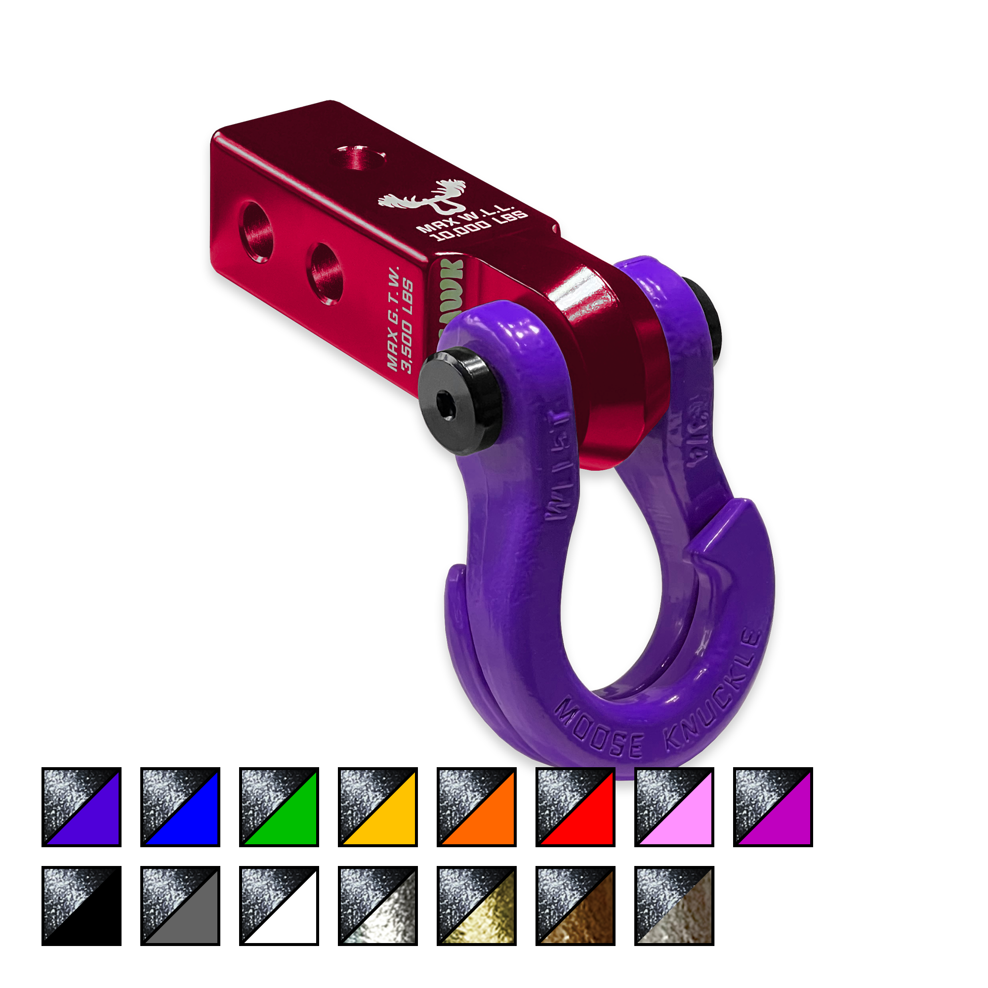 Jowl 3/4 Split Shackle and Red Mohawk 2.0 Receiver Combo | Aspire Auto ...