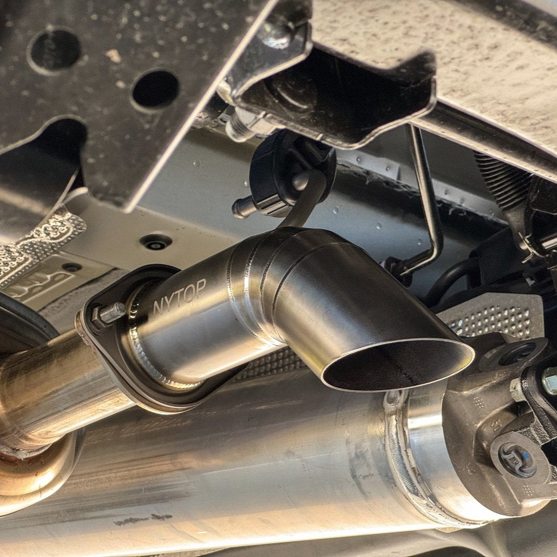 Nytop Titanium Axle Dump Exhaust Tip for Tacoma (2024-2025) | Aspire ...