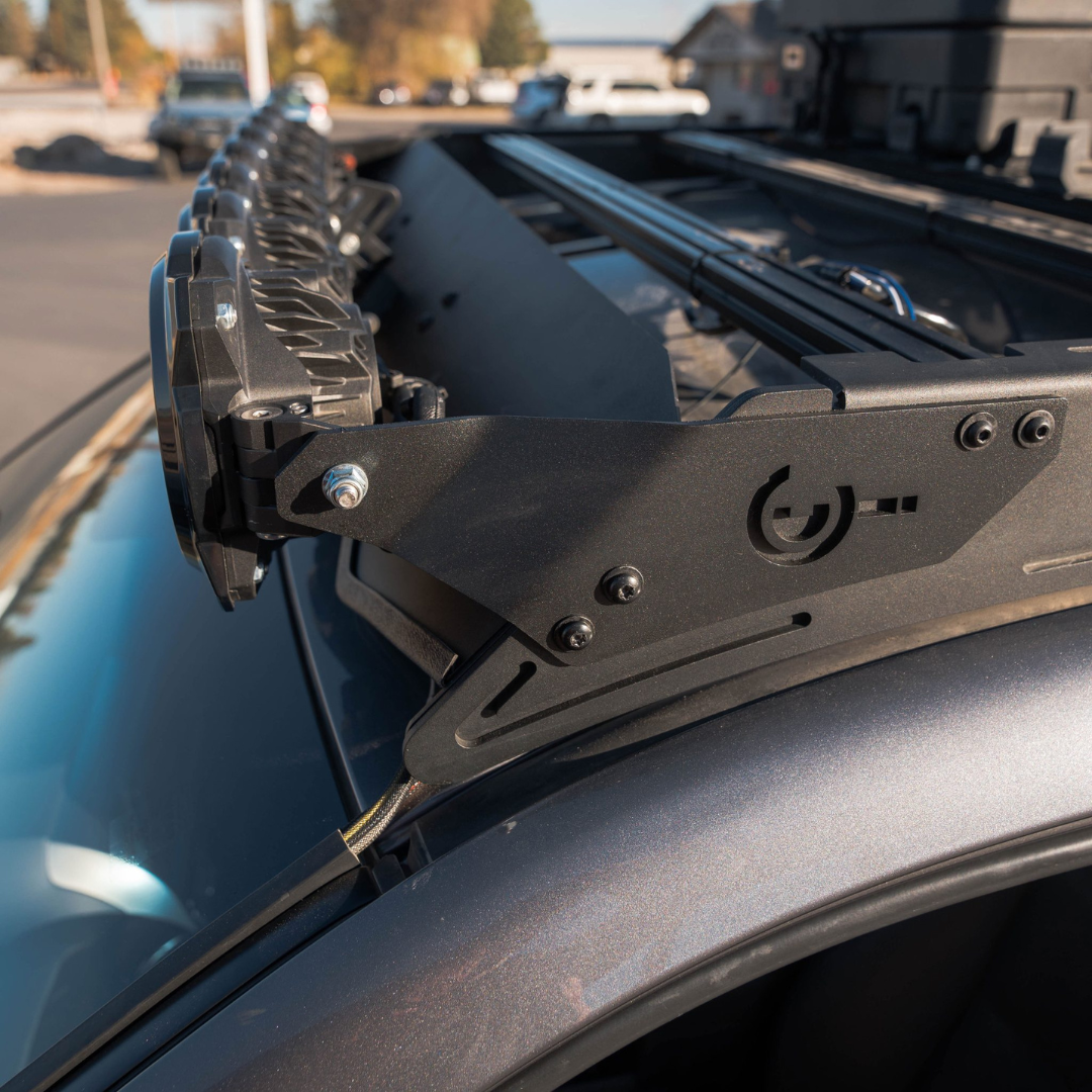 Prinsu Front-Facing Light Bar Brackets for KC HiLites Light Pods