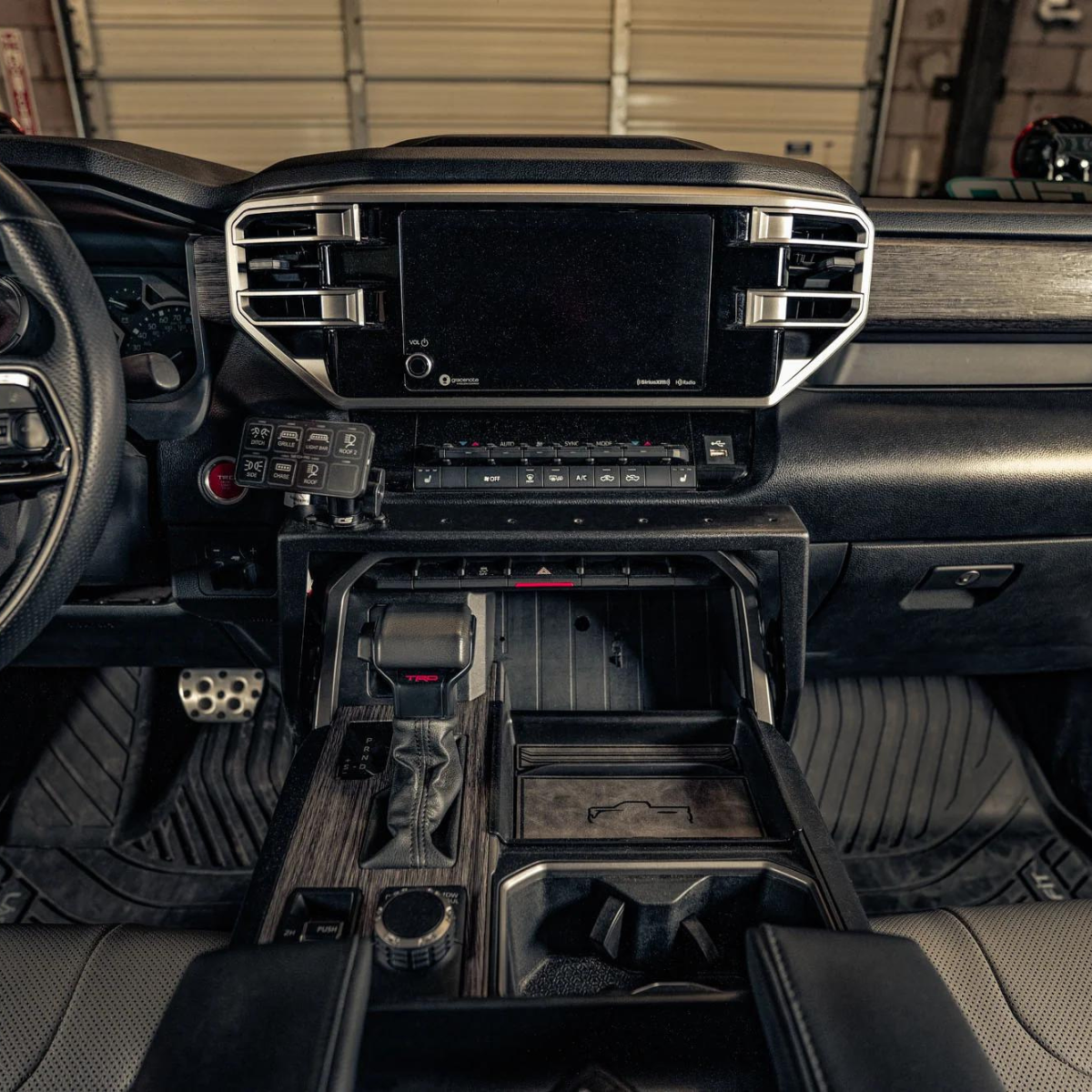 Rago Fabrication Center Console Molle Panel & Device Bridge for Tundra ...