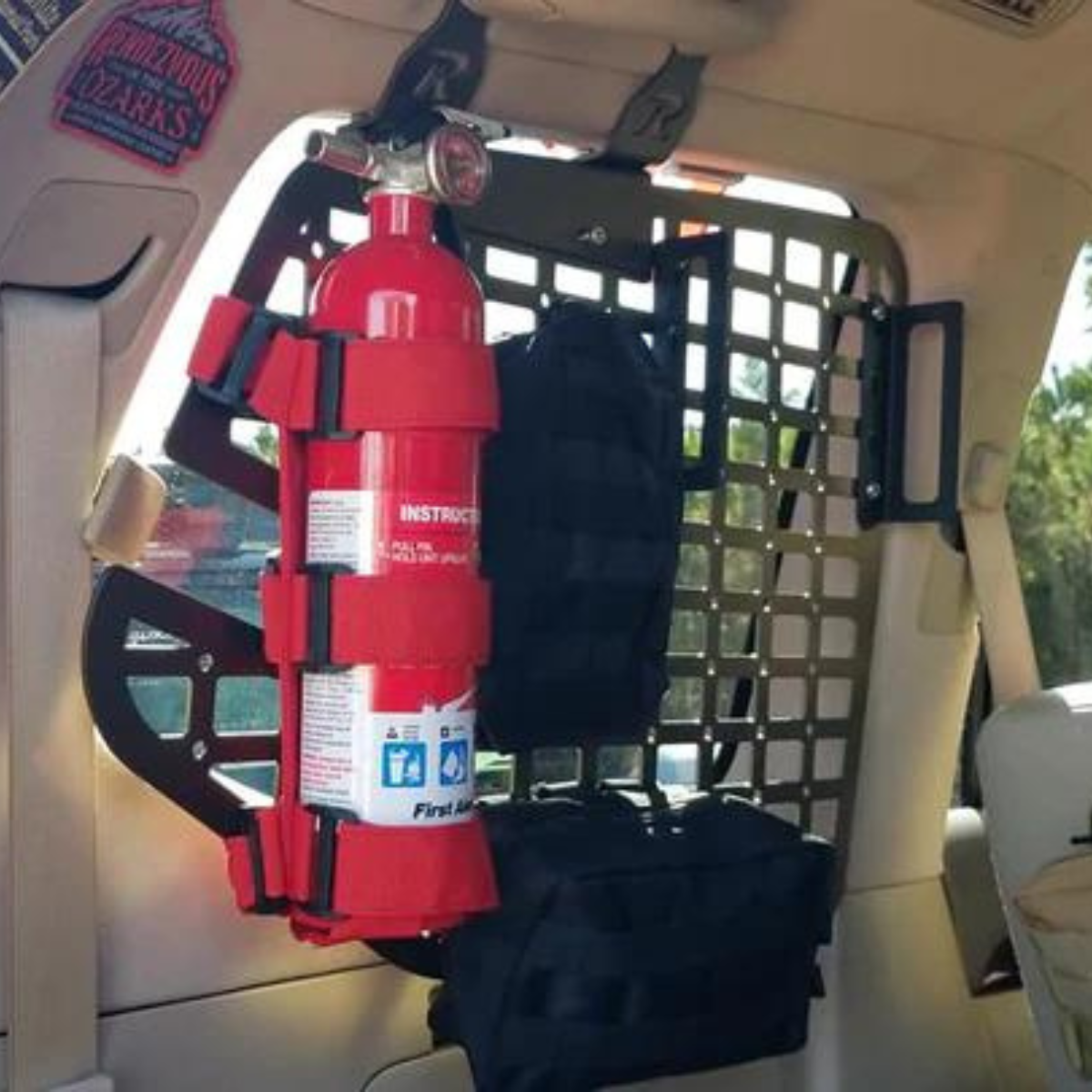 Rago Fabrication Rear Window Molle Panels for Lexus GX 470 (2003-2009 ...