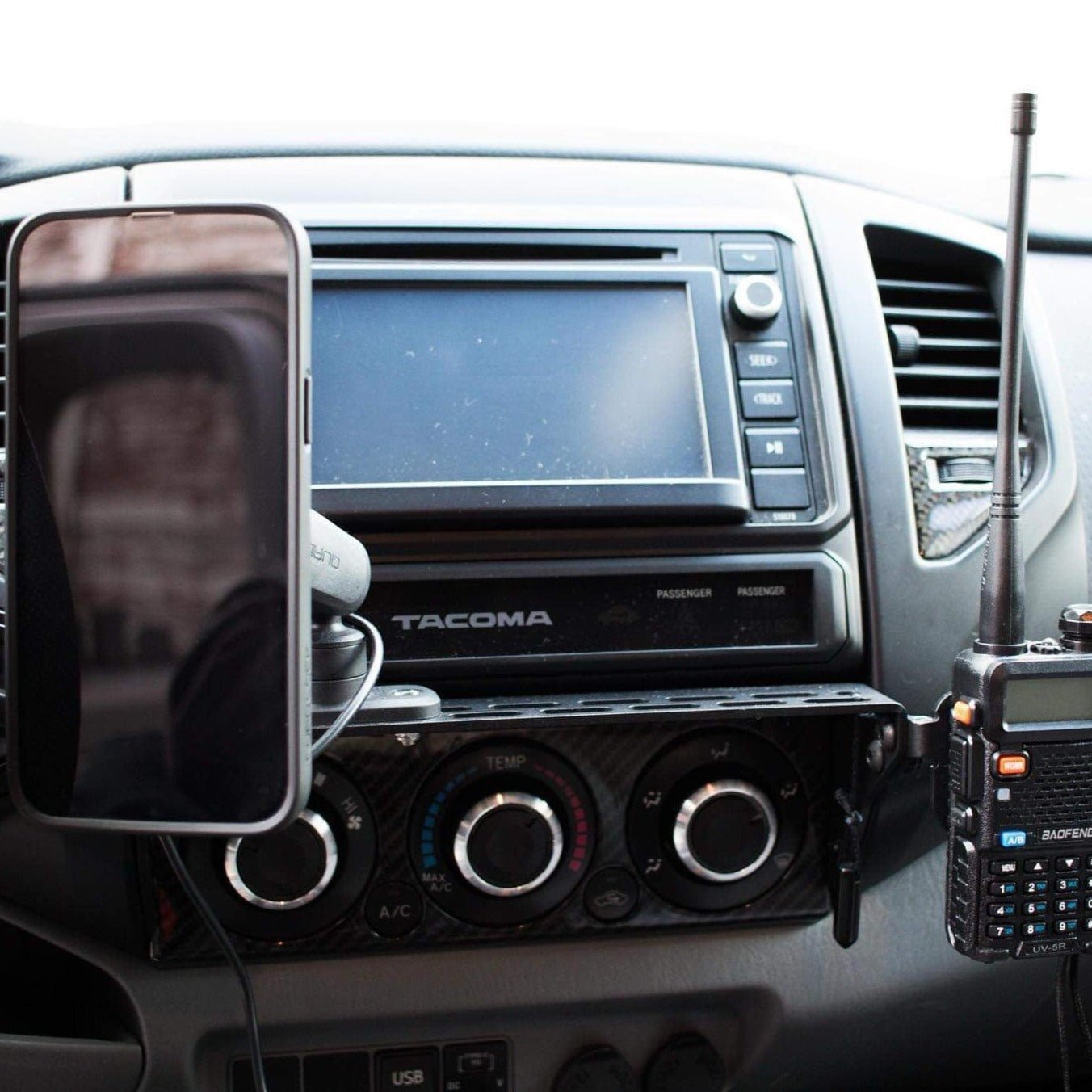 TEQ Offroad Phone Mount & Center Console Modular Accessory Dash Mount
