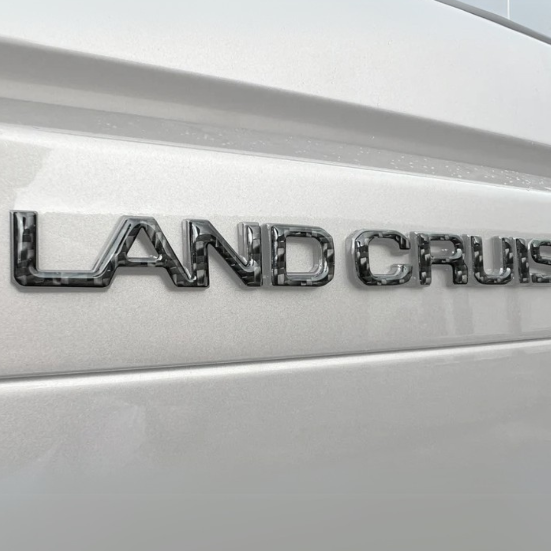 Tufskinz Rear Liftgate Letter Overlays for Land Cruiser (2024-2025 ...
