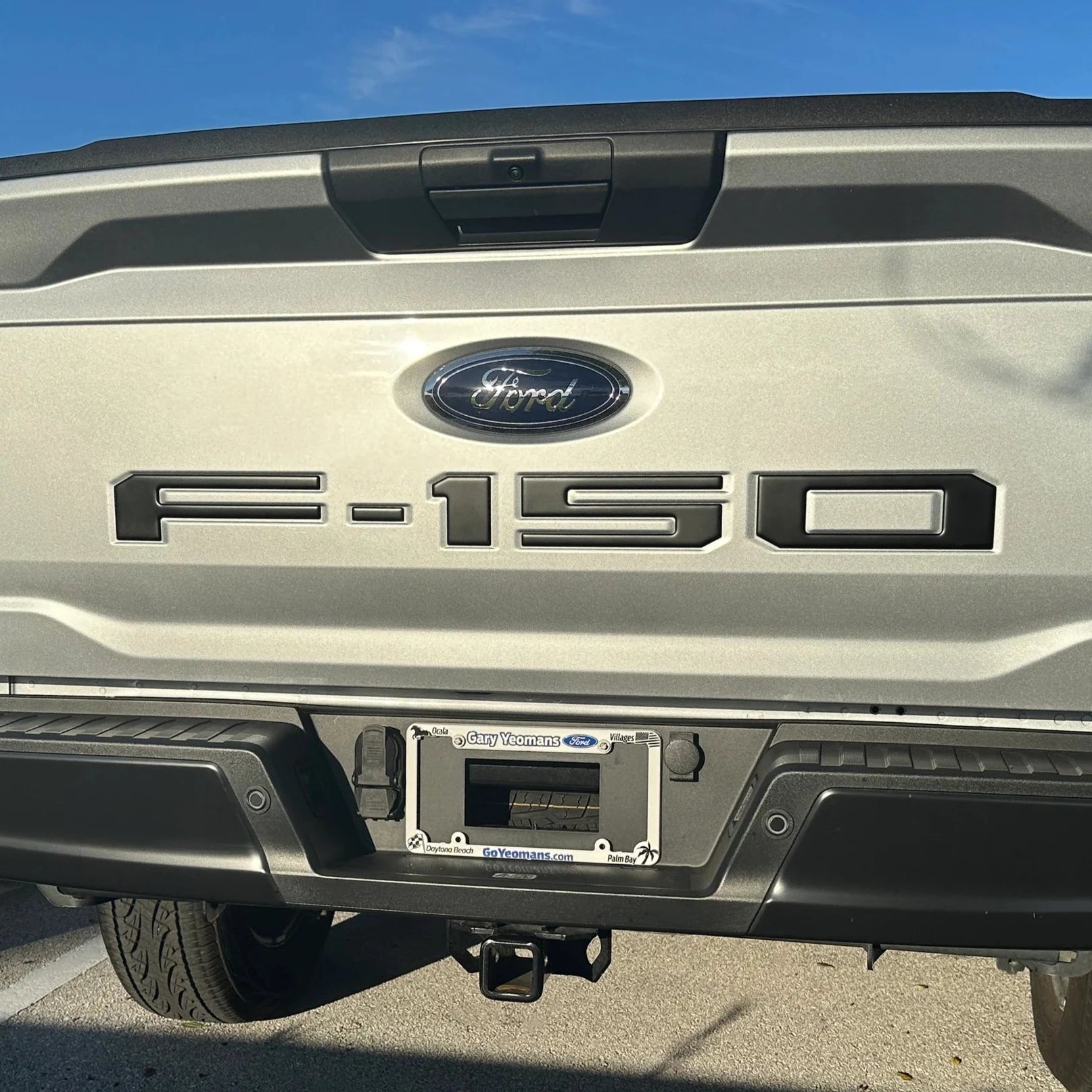 Tufskinz Rear Tailgate Letter Inserts for Ford F-150 (2021-2024 ...