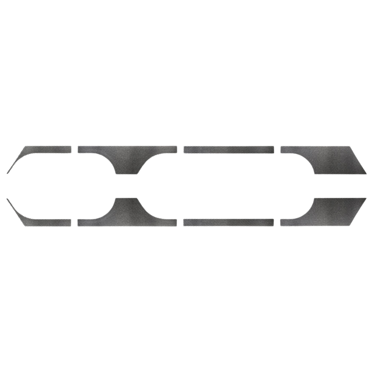 Tufskinz Rocker Panel Trim for Jeep Wrangler (2007-2018)