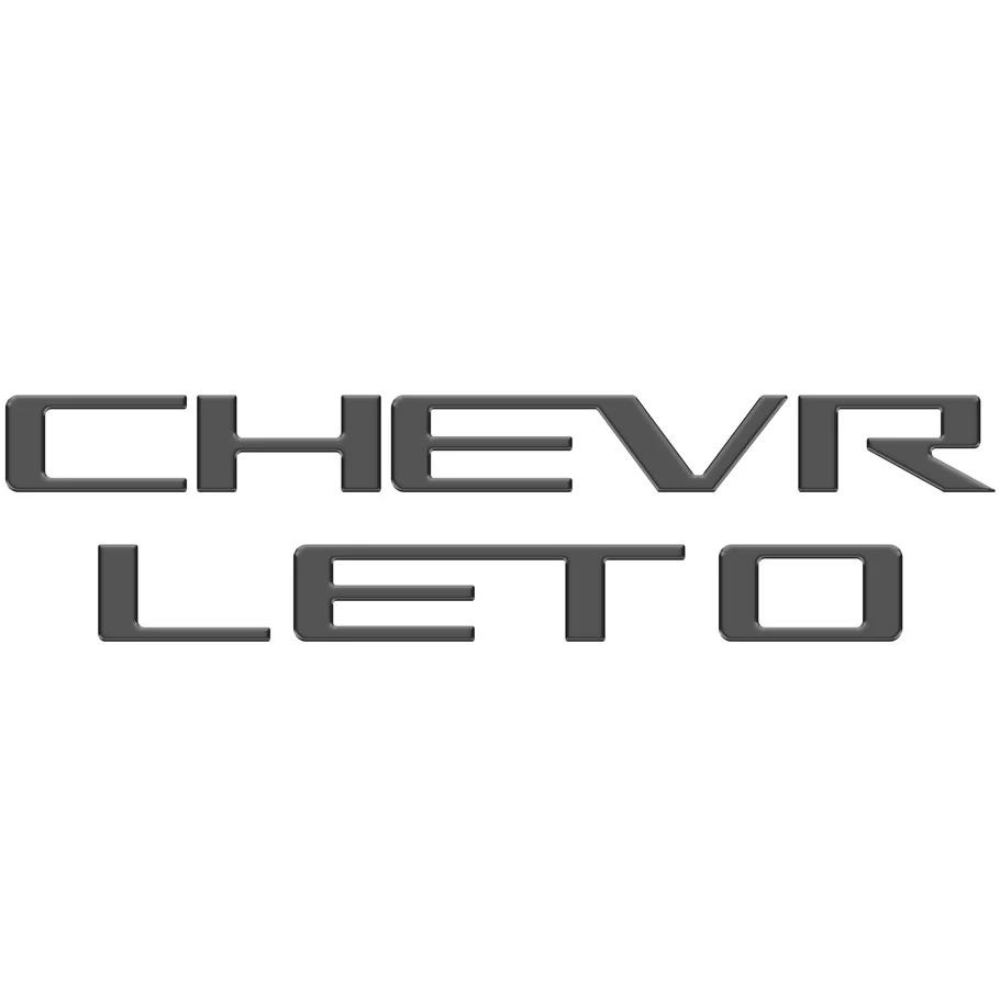 Tufskinz Tailgate Letter Inserts for Chevrolet Colorado (2023-2026)