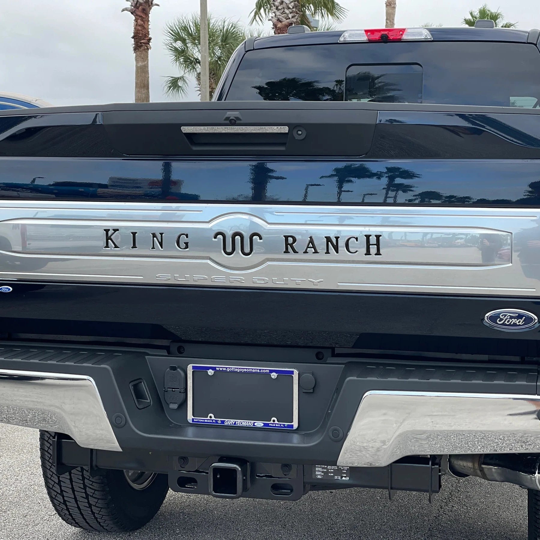 Tufskinz King Ranch Tailgate Letter Inserts for Ford Super Duty (2020 ...