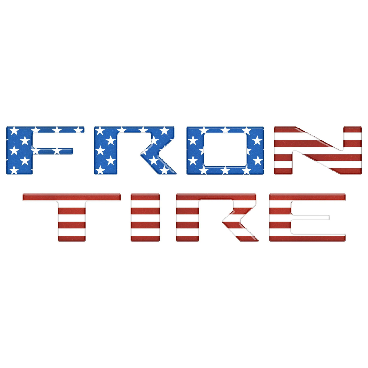 Tufskinz Tailgate Letter Inserts for Nissan Frontier (2022-2024) | Aspire Auto Accessories