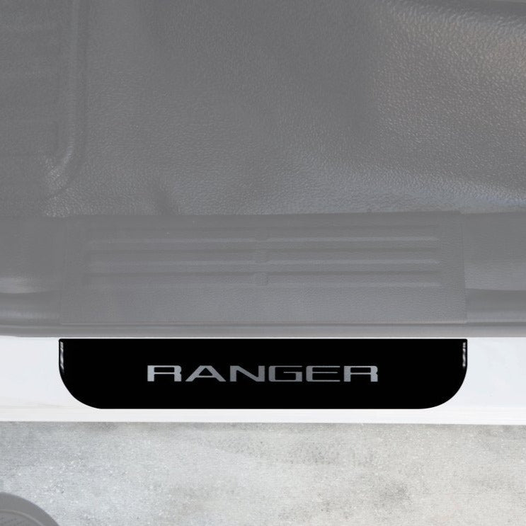 Tufskinz Domed Door Sill Protection Overlays for Ford Ranger (2019-202